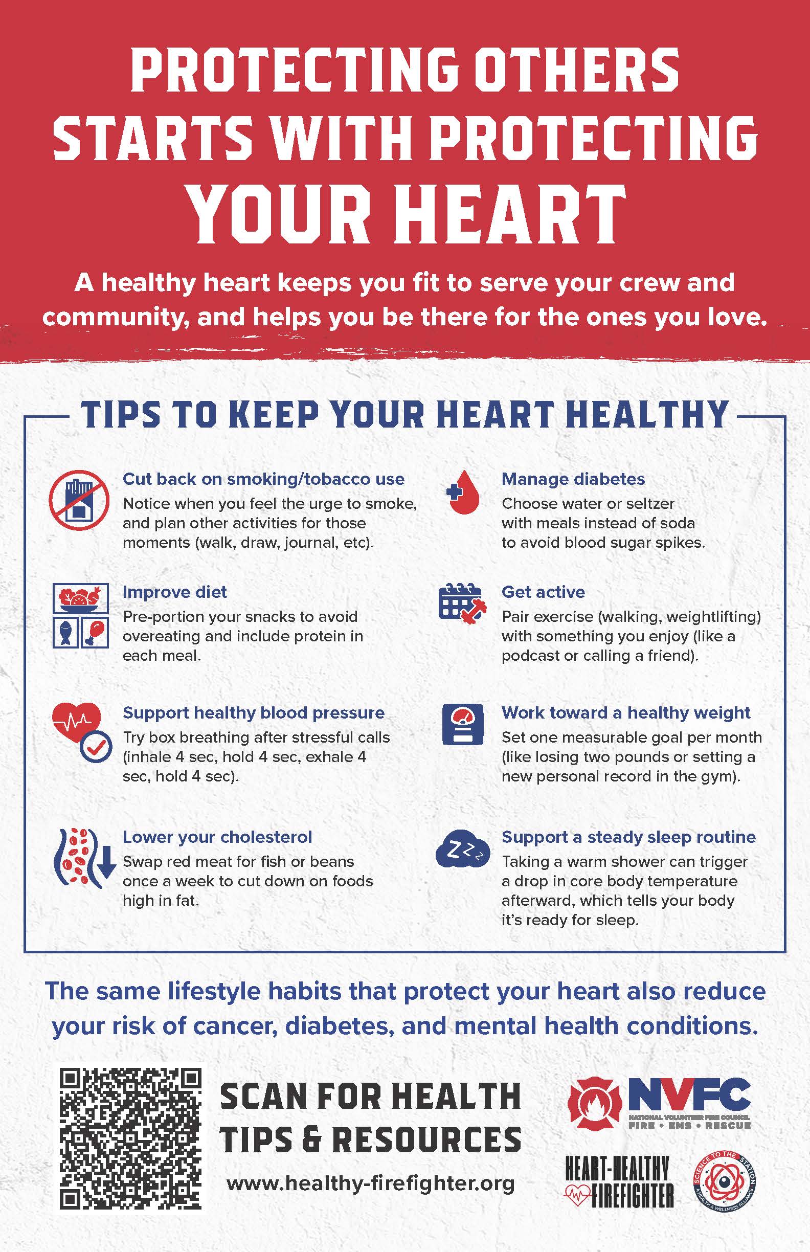 Heart-Healthy Firefighter Program - National Volunteer Fire Council