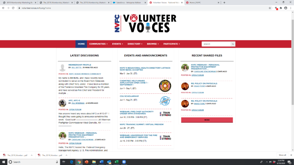 Activate Your NVFC Membership - National Volunteer Fire Council