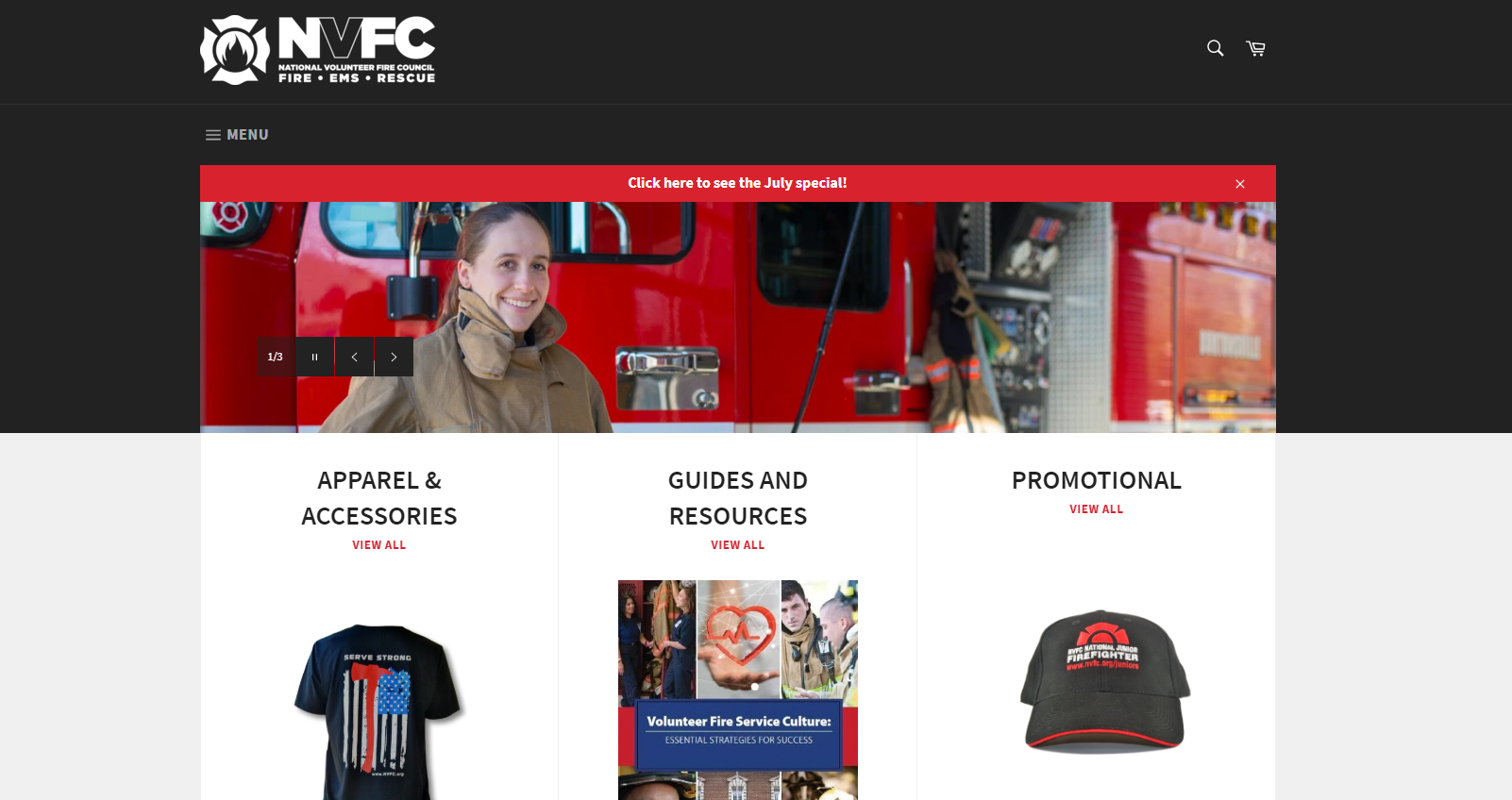 Shop the Black Friday Sale in the NVFC Store, Featuring New Items ...