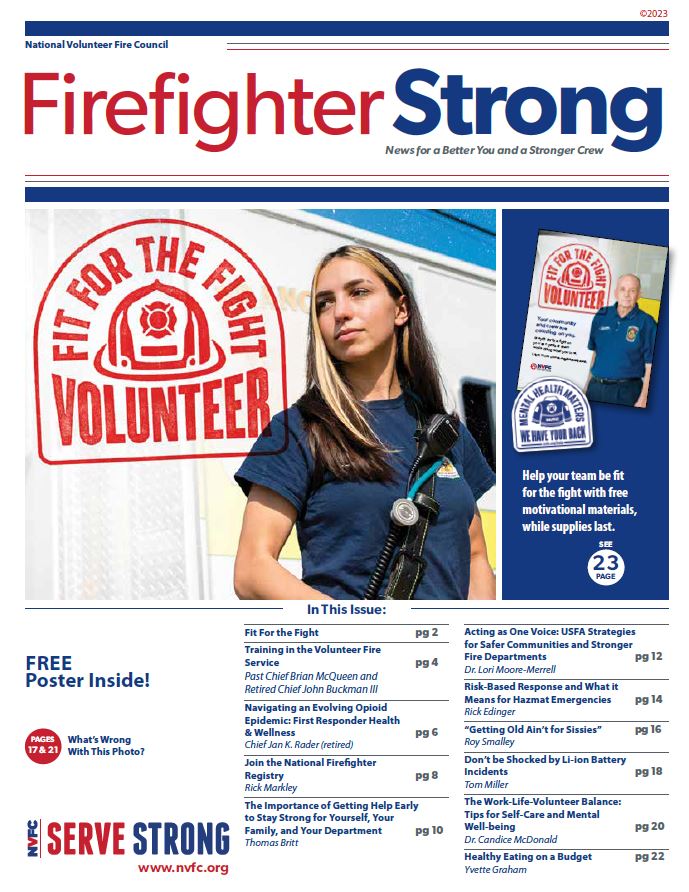 Digital Version of the NVFC’s Firefighter Strong Newsletter Now ...