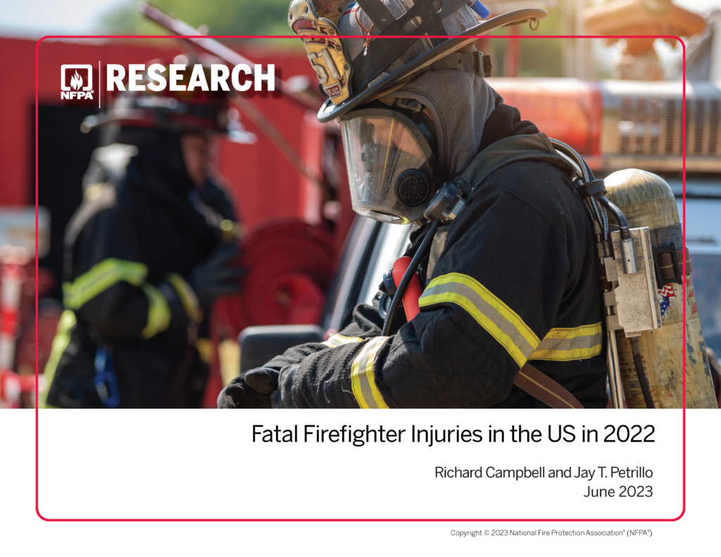 New NFPA Report Available on Fatal Firefighter Injuries in the U.S. in ...