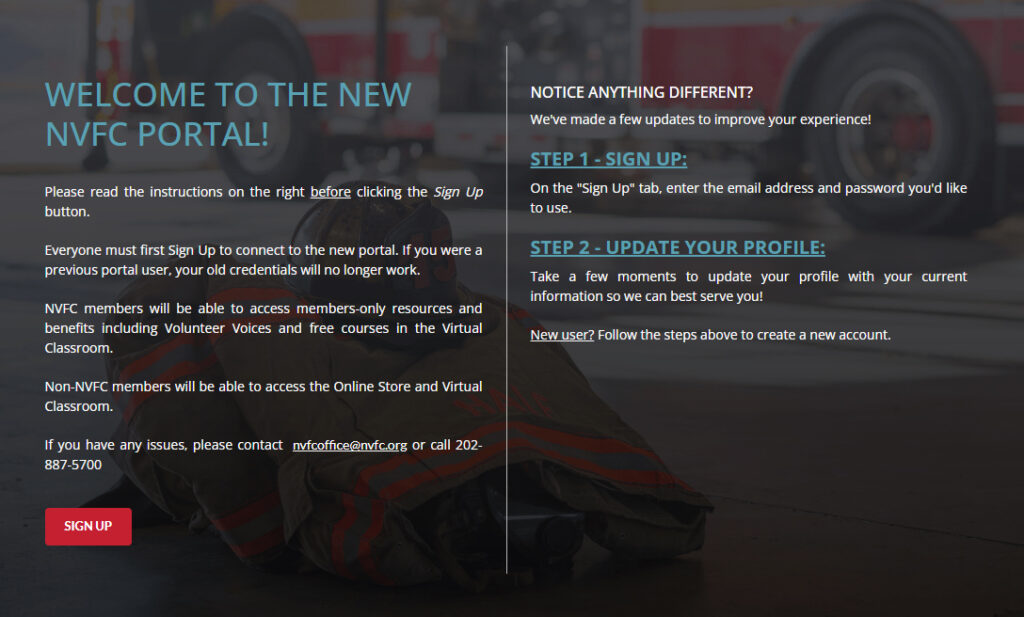 Activate Your NVFC Membership - National Volunteer Fire Council