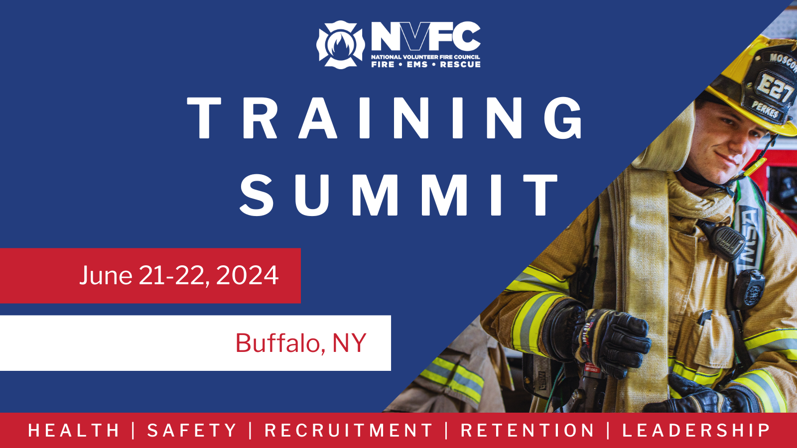 Register Now for the 2024 NVFC Training Summit - National Volunteer ...