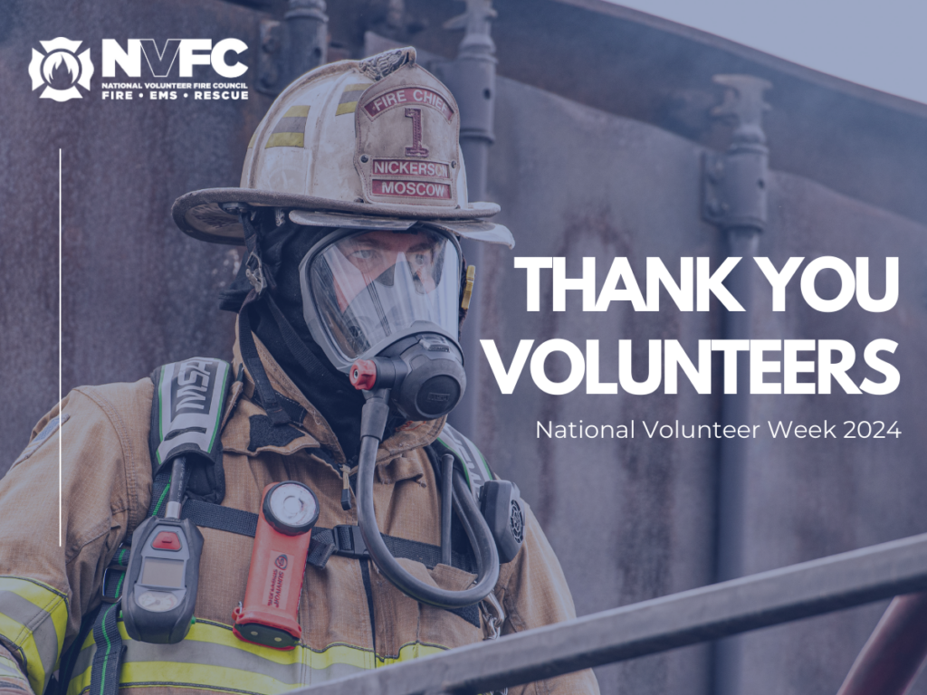 National Volunteer Week: Thank You Fire and Emergency Service Volunteers! - National Volunteer ...